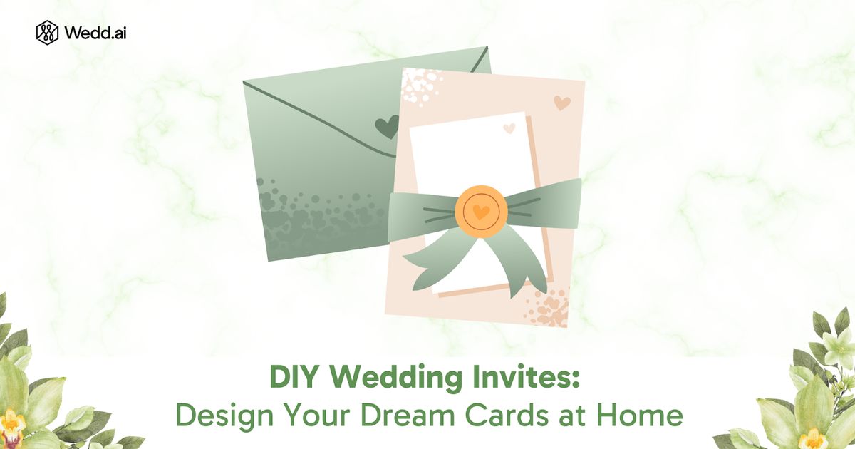 DIY Wedding Invites: Design Your Dream Cards at Home — Wedd.ai